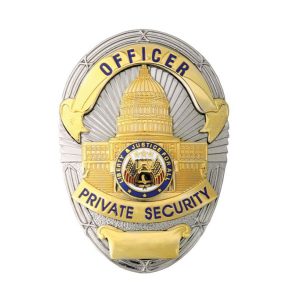 Buy Private Security Officer Five Star Security Badge