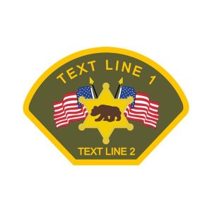 Buy Eagle Face Flag Security Patch at ProUniforms