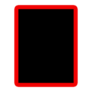 Buy Tall Rectangle Outline Blank Patch at Pro Uniforms