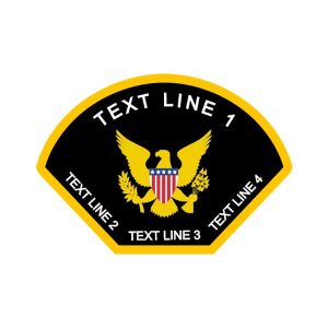 Buy Eagle Flag Seal Wreath Shield Security Patch Online