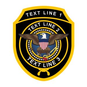 Get Eagle Flag Crest Shield Security Patch at ProUniforms