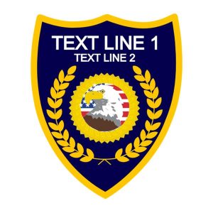 Buy Eagle Flag Seal Wreath Shield Security Patch Online
