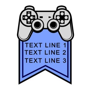 GAME CONTROLLER BANNER VIDEO GAME PATCH - ProUniforms