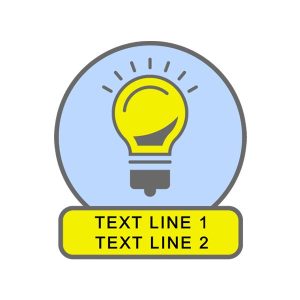 Buy Light Bulb Emblem School Patch at Pro Uniforms