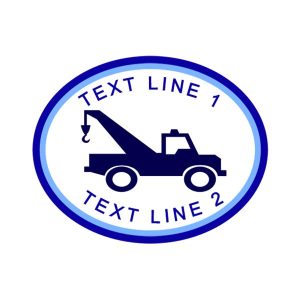 Shop for Oval Tow Truck Patch Online at ProUniforms