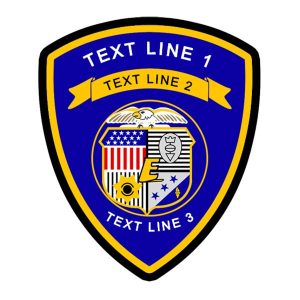 Get Online Police Explorer Emblem Shield Police Patch