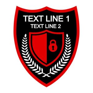 Star Eagle Seal Shield Security Patch