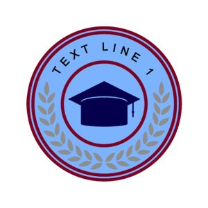 Buy Wreath Graduation Cap Emblem School Patch