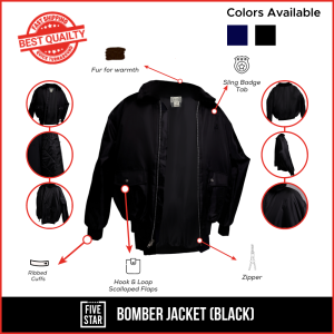 FIVE STAR BOMBER JACKET - ProUniforms