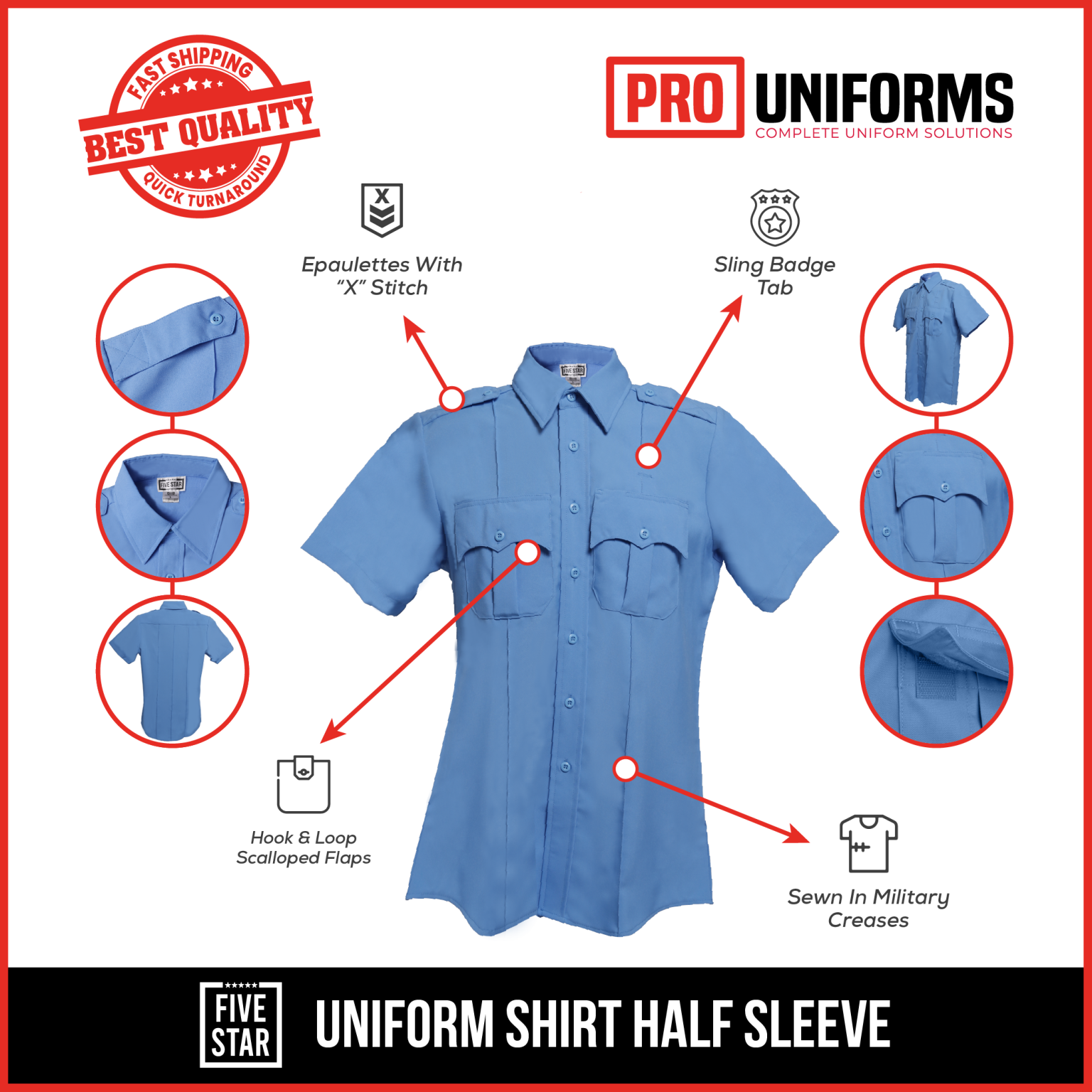 Security Guard Uniforms - Buy Online Order Now