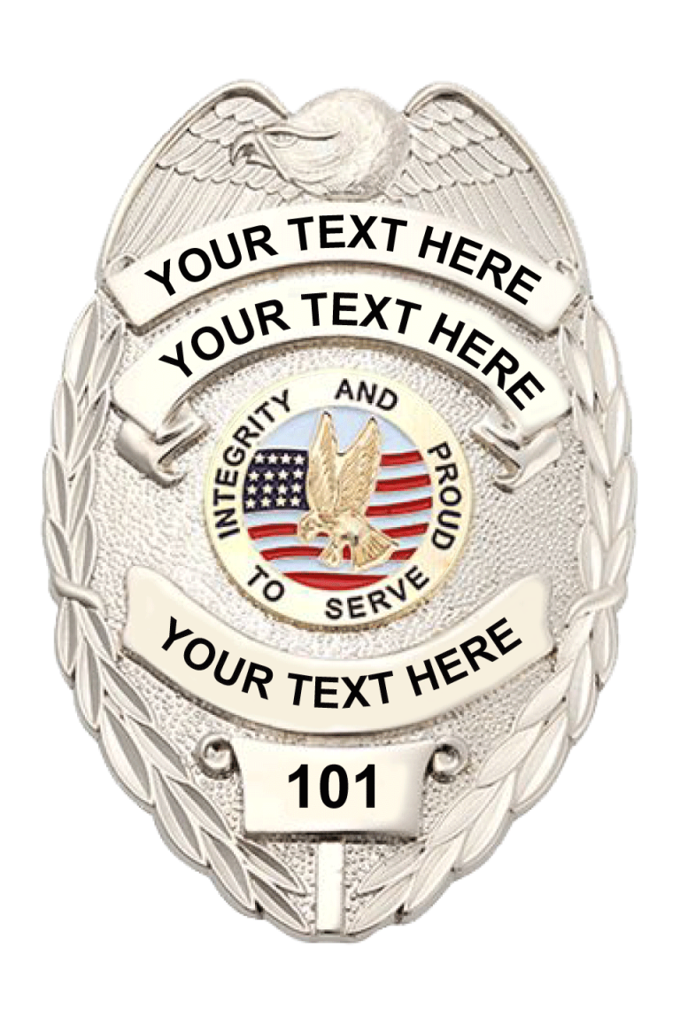 Custom Badges | Security Guard Badges Sale