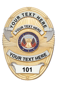 Custom Badges | Security Guard Badges Sale