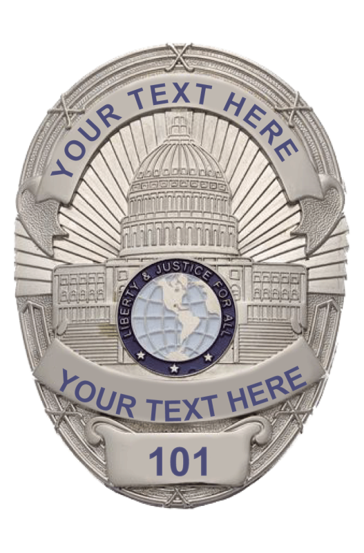 Buy Online RPB02S Custom Badge at Pro Uniforms