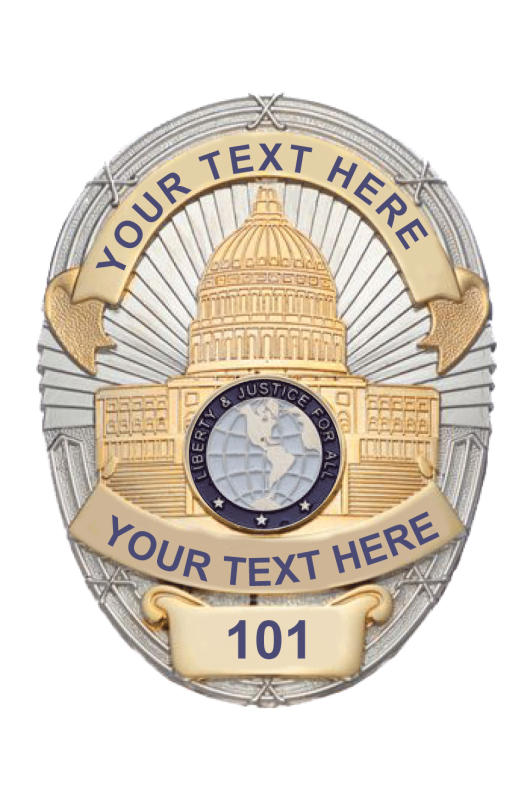 Custom Badges | Security Guard Badges Sale