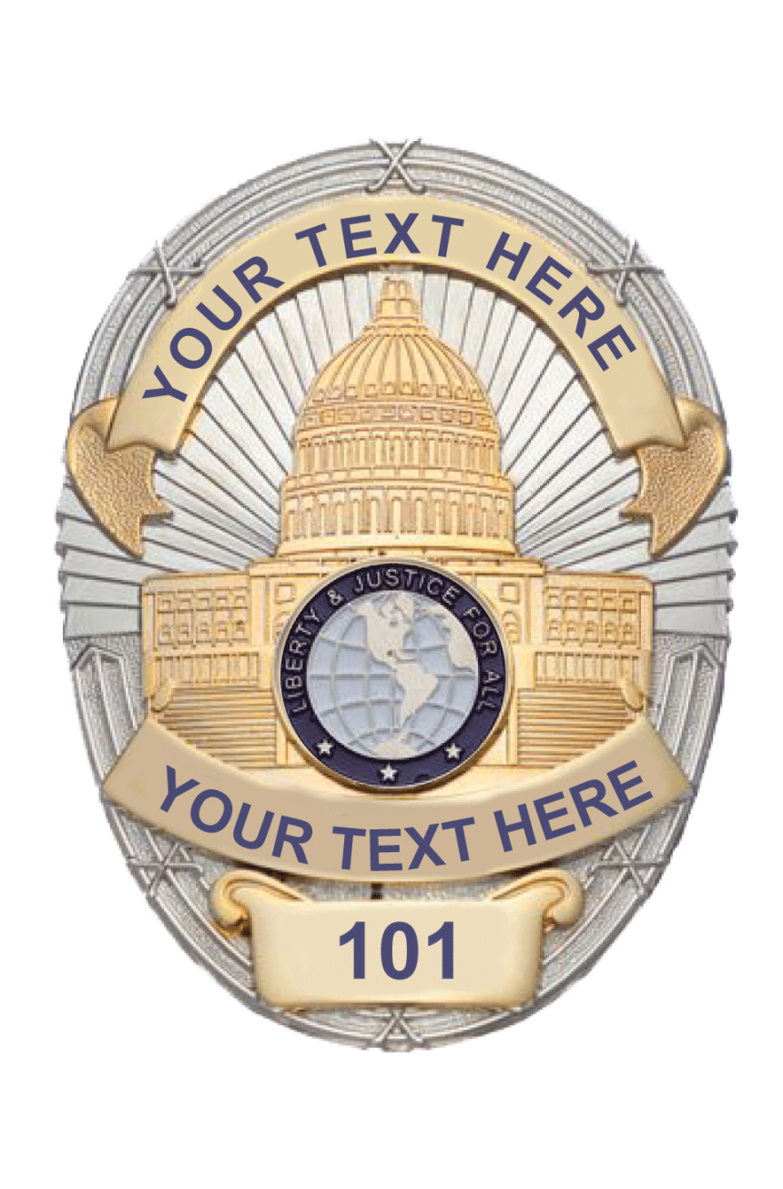 Custom Badges | Security Guard Badges Sale