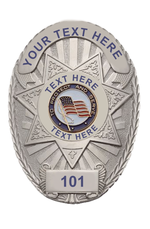 Custom Badges | Security Guard Badges Sale