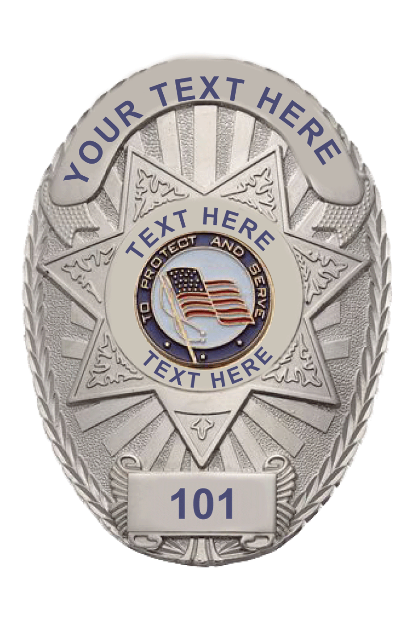 Custom Badges | Security Guard Badges Sale