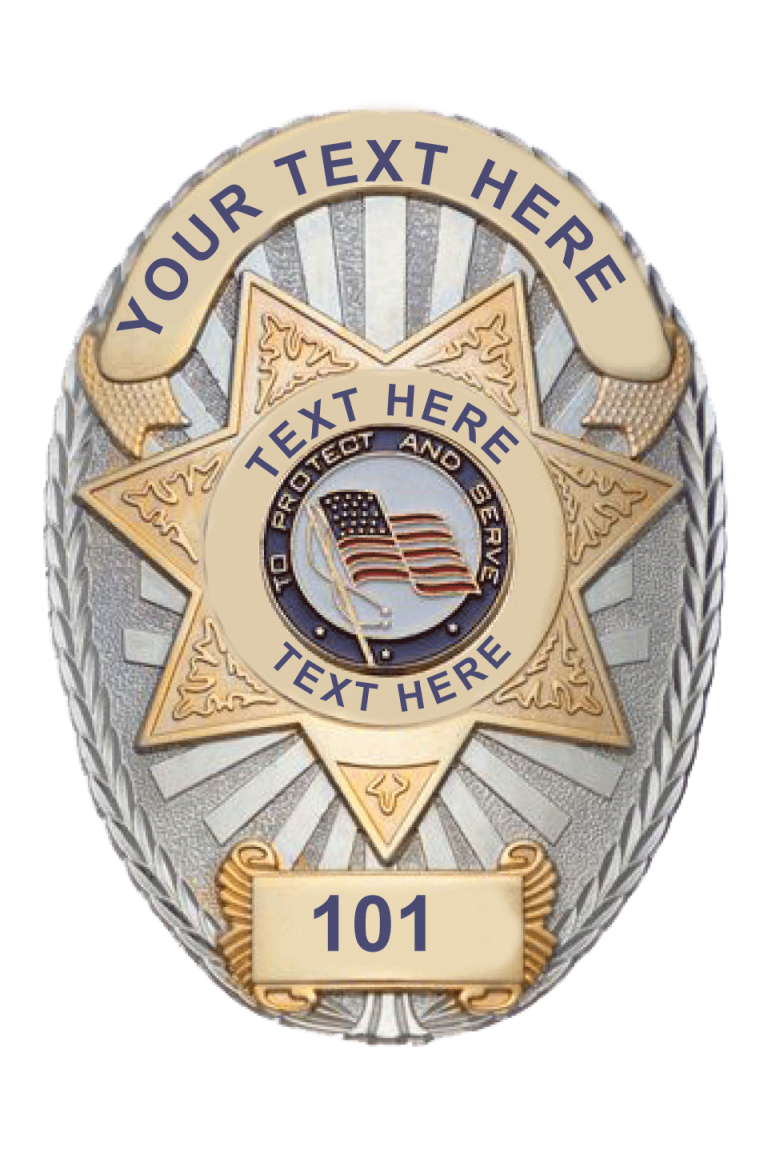 Custom Badges | Security Guard Badges Sale