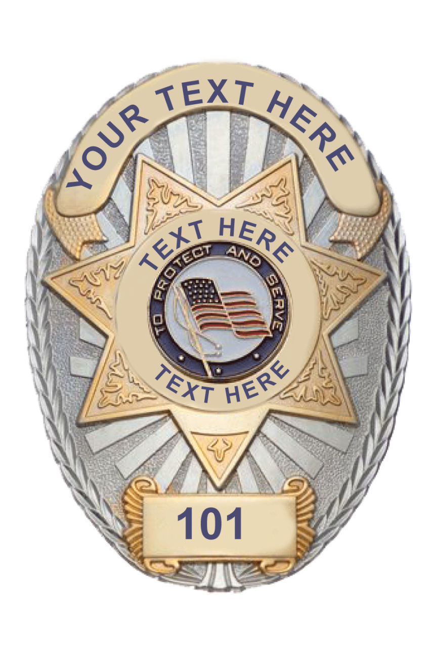 Custom Badges | Security Guard Badges Sale