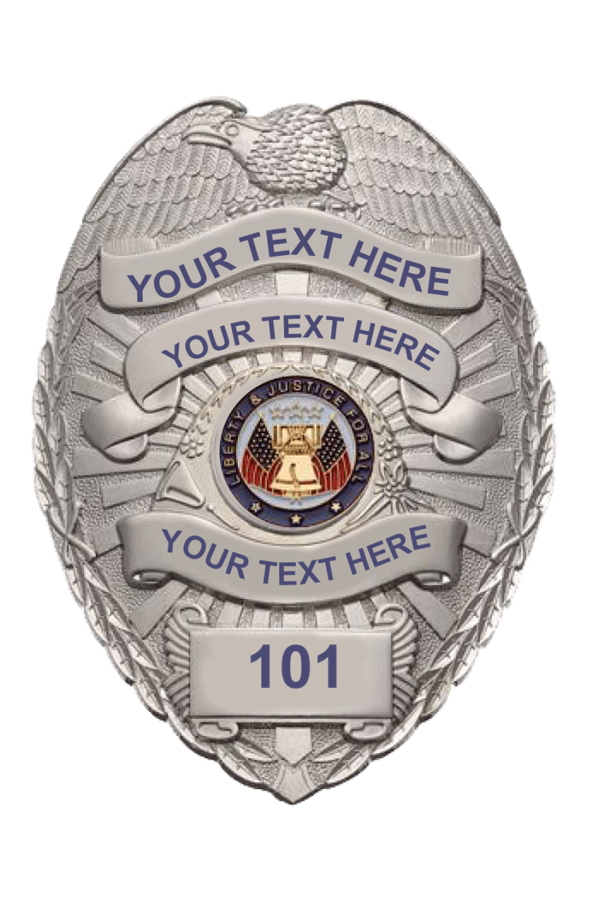 Custom Badges | Security Guard Badges Sale