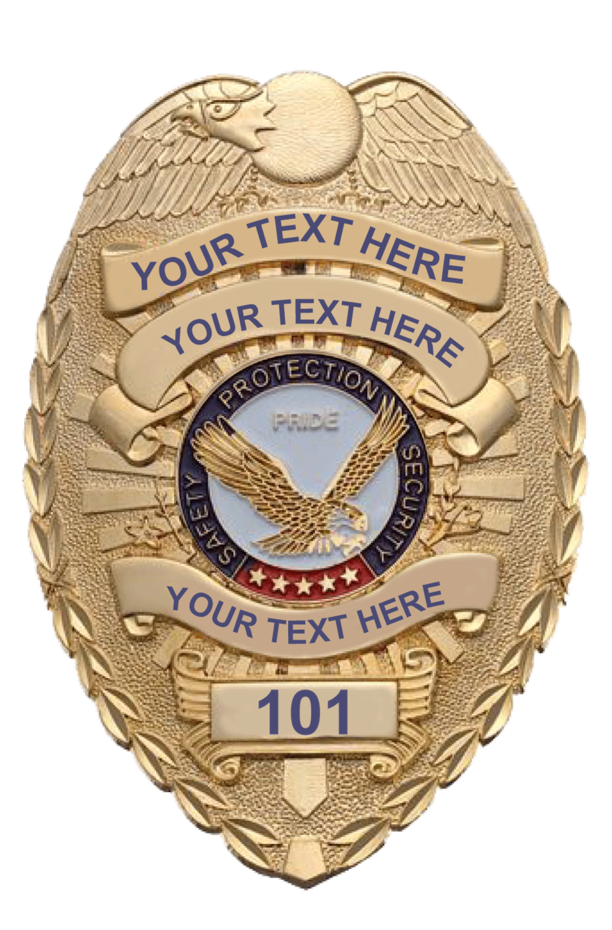 Security Officer Badges Custom