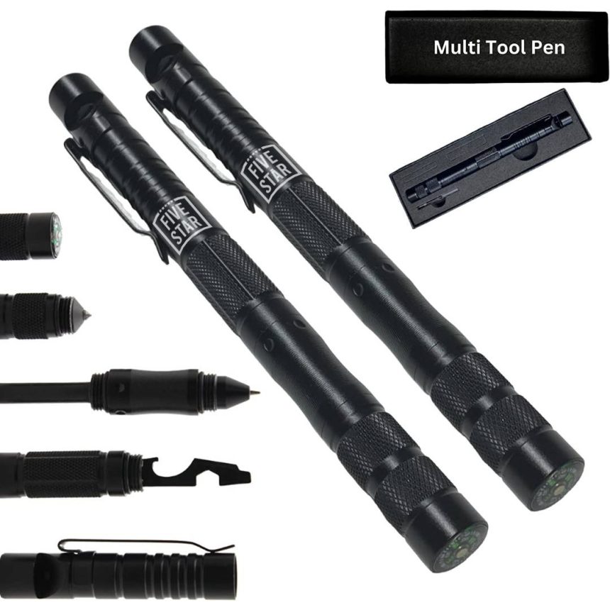 Get High-Quality Five Star 9-In-1 Tactical Pen - Pro Uniforms