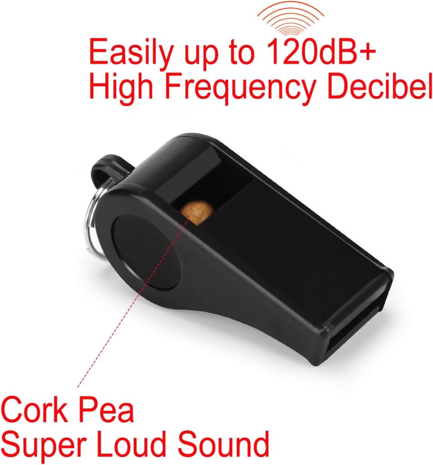 Get Five Star Plastic Whistle with Lanyard - ProUniforms
