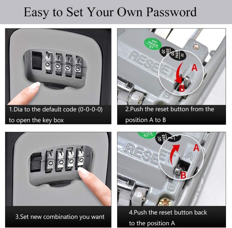 Secure Your Keys On-the-Go with Portable Key Lock Box