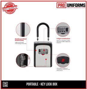 Secure Your Keys On-the-Go with Portable Key Lock Box