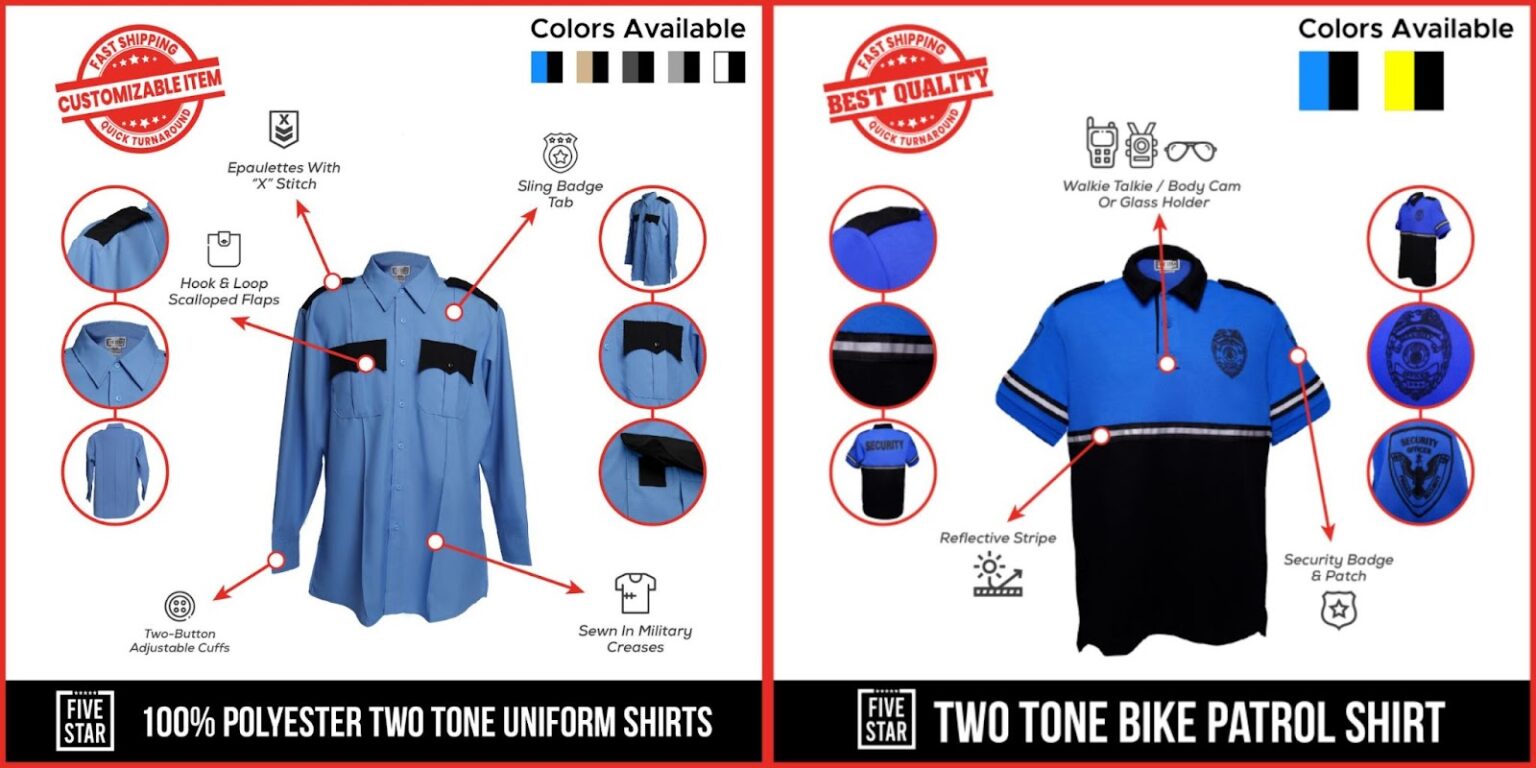 Security Officer Uniform Shirts: A Symbol of Commitment to Public ...