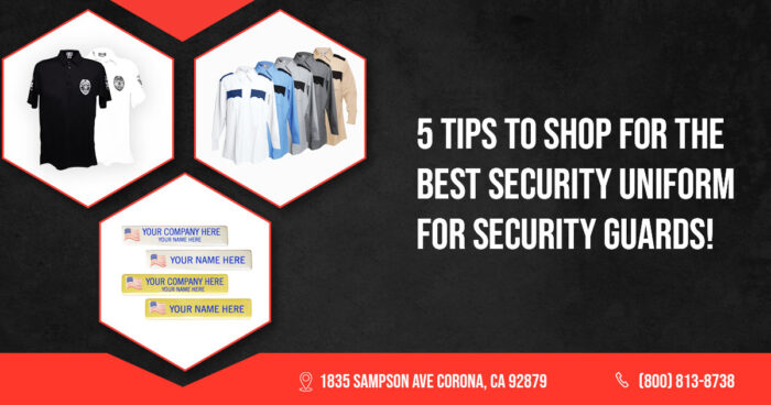 5 Tips to Shop for the Best Security Uniform for Security Guards ...