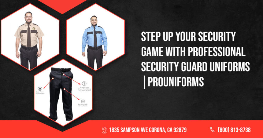 Step Up Your Security Game with Professional Security Guard Uniforms ...