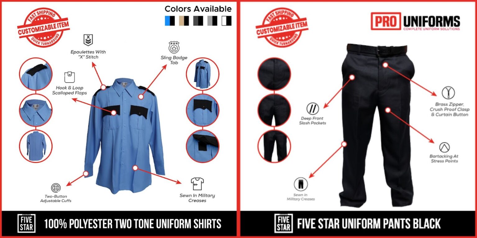 Why Security Officer Uniform Shirts Matter: A Look at Their Role in ...