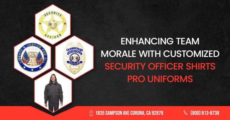 Boost Team Morale with Custom Security Shirts | ProUniforms
