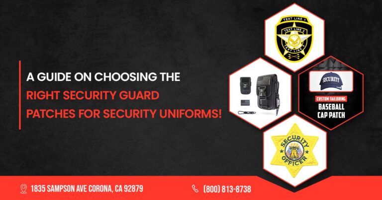 Guide on Choosing the Right Security Guard Patches for Security Uniforms