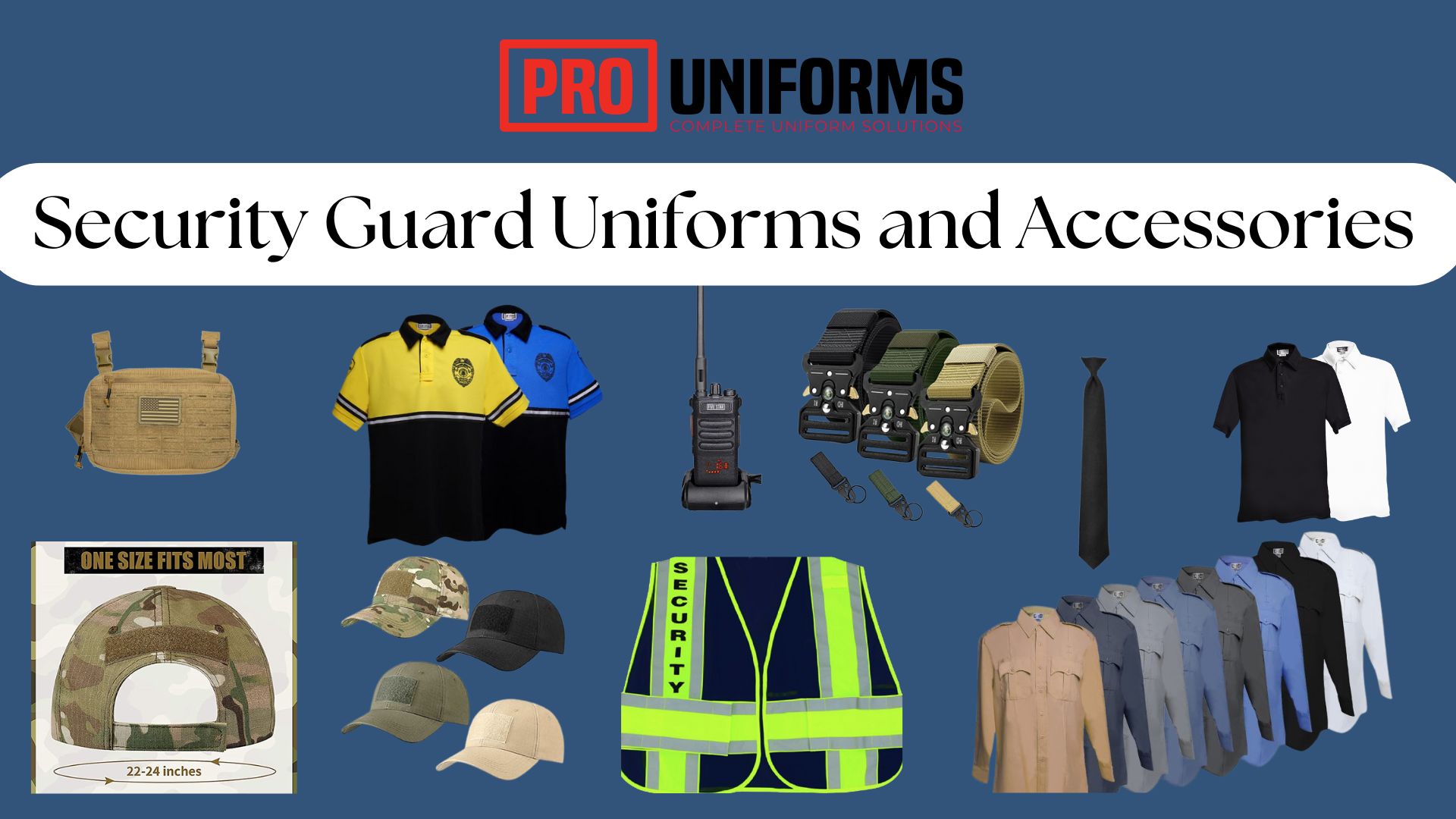 Choosing the Best Security Guard Uniforms!