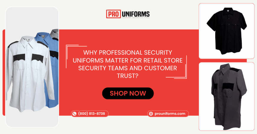 Why Security Uniforms Matter for Retail Store Security Teams