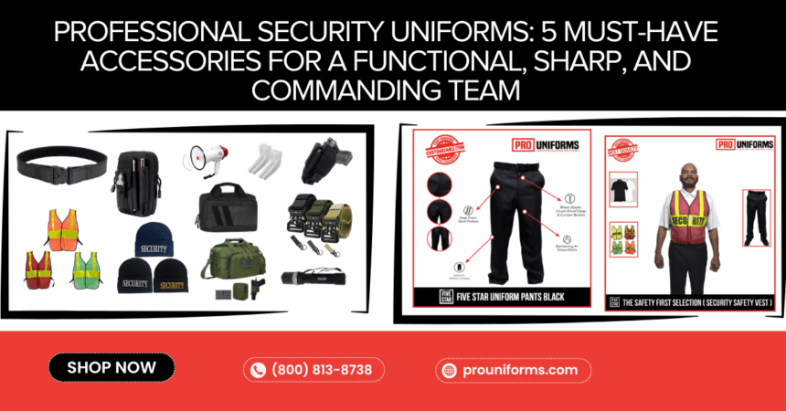 5 Must-Have Accessories for Professional Security Uniforms